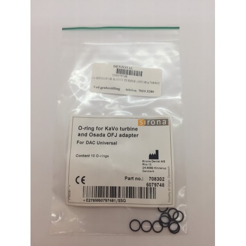 DAC O-ringe turbine (Stor) - Dentotal nordic
